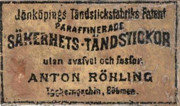 „České Tändstickor zápalky“ :: Český filumenistický svaz, z. s.